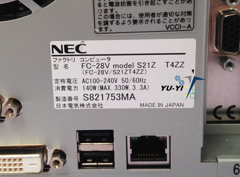 NEC FC98-NX FC-28V model S21Z T4ZZ - PLC DCS SERVO Control MOTOR POWER SUPPLY IPC ROBOT